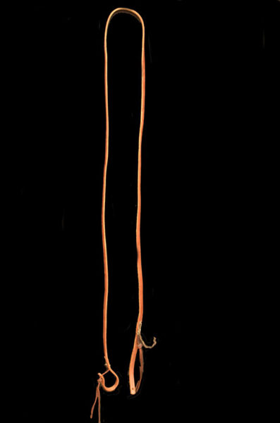 Roping Rein-Harness Leather with Cowboy Knot Connectors - The Perfect Bit