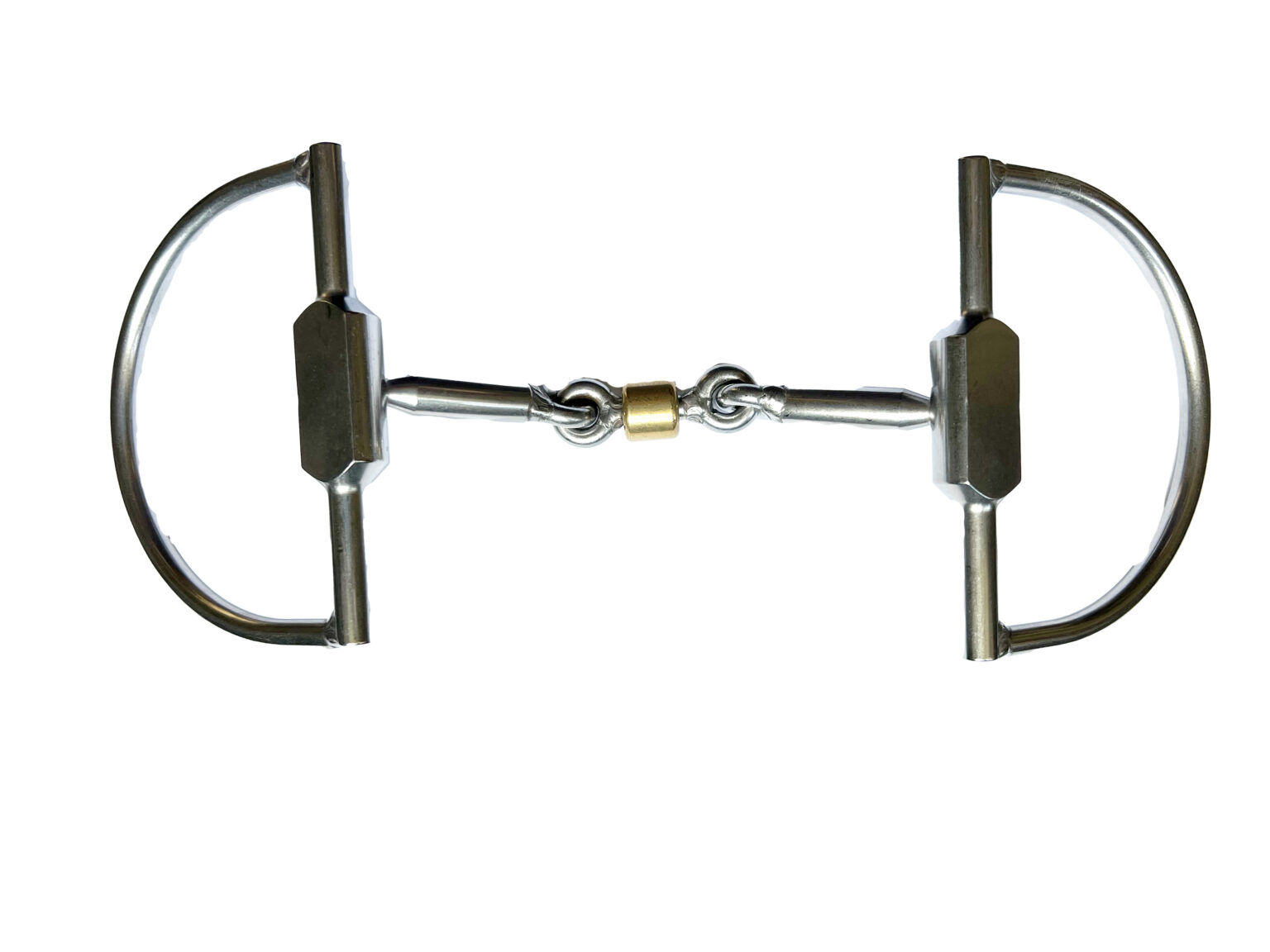 D Ring Snaffle Smooth with Roller - The Perfect Bit