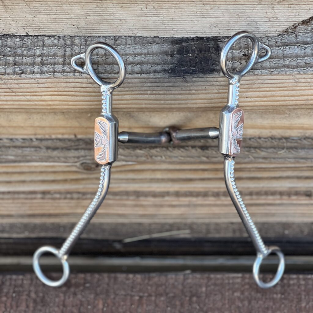 #3 Smooth Sterling Silver Perfect Bit with Thunderbird - The Perfect Bit