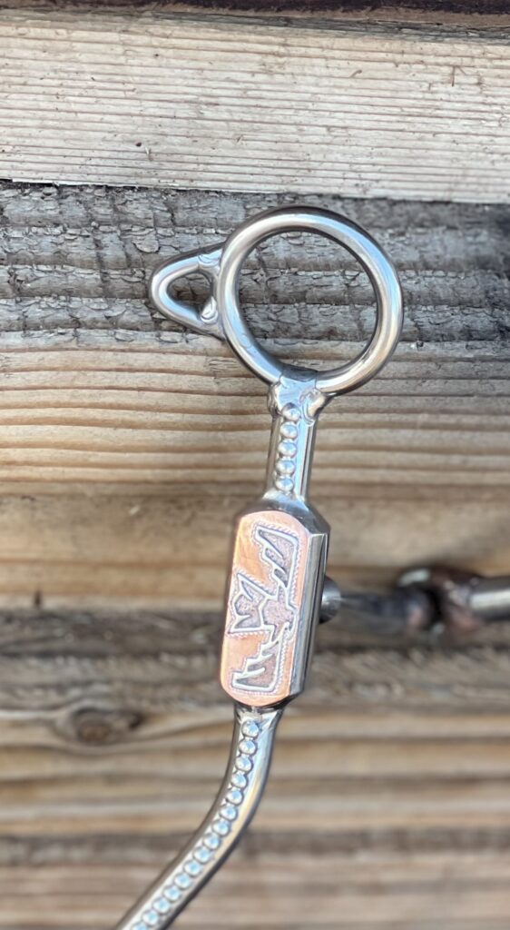 #3 Smooth Sterling Silver Perfect Bit with Thunderbird - The Perfect Bit